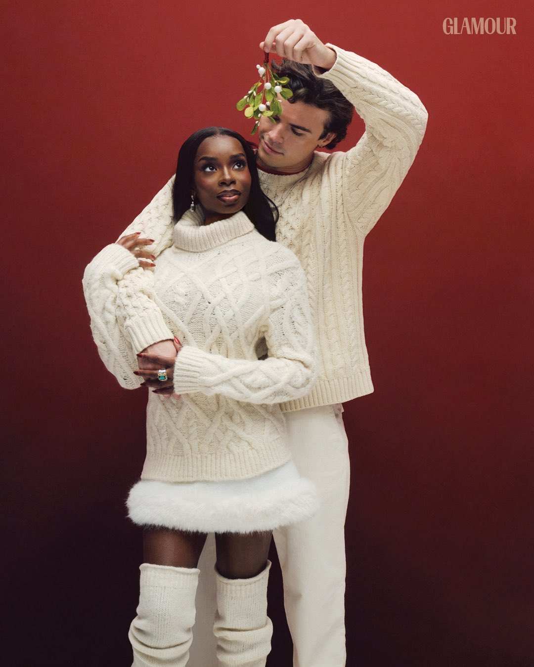 Olandria Carthen et Nic Vansteenberghe pour Glamour Magazine - VIPZONE
