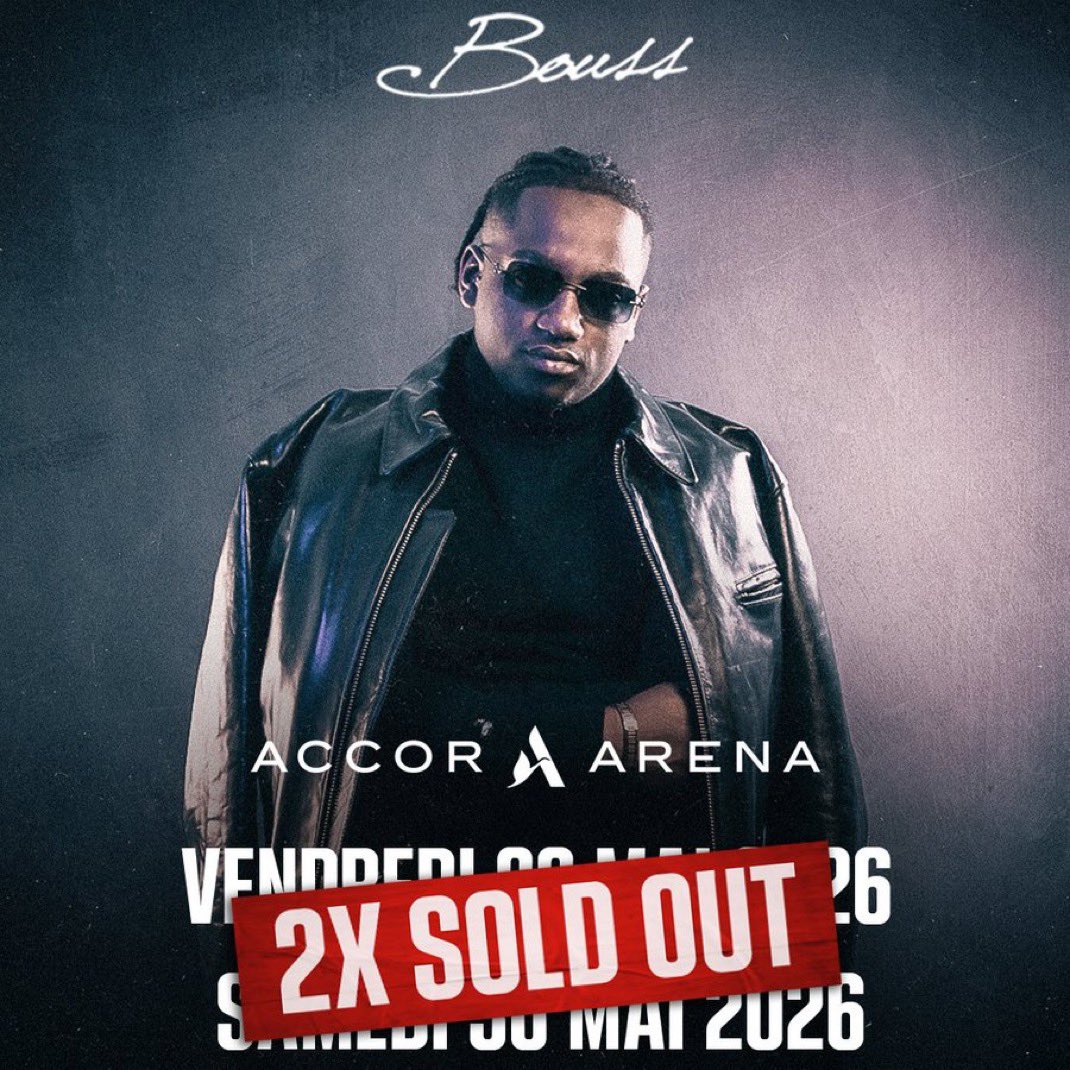 BOUSS sold out sa deuxième date à l’Accor Arena Bercy - VIPZONE